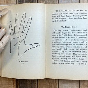 Vintage Palmistry Book Practical Palmistry Cheiromancy Horoscope ...