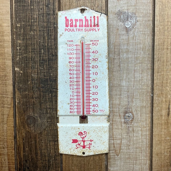 Vintage Thermometer - Etsy