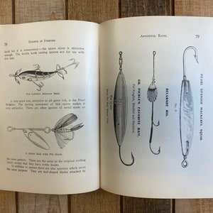 Vintage Fishing Book Outdoors Decorative Book Science of Fishing ...