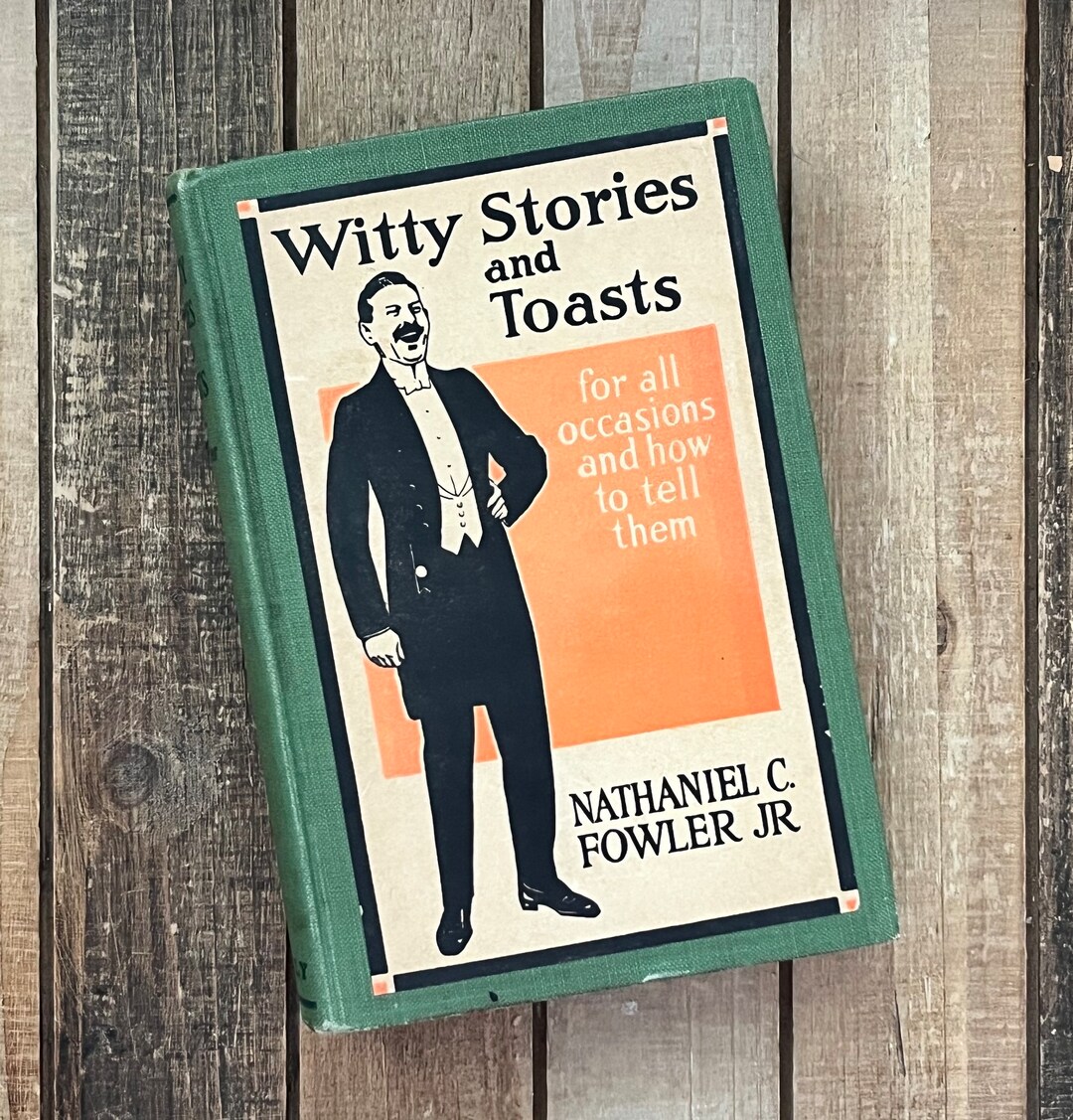 Vintage Story Book Antique Entertaining Classic Literature Decorative ...