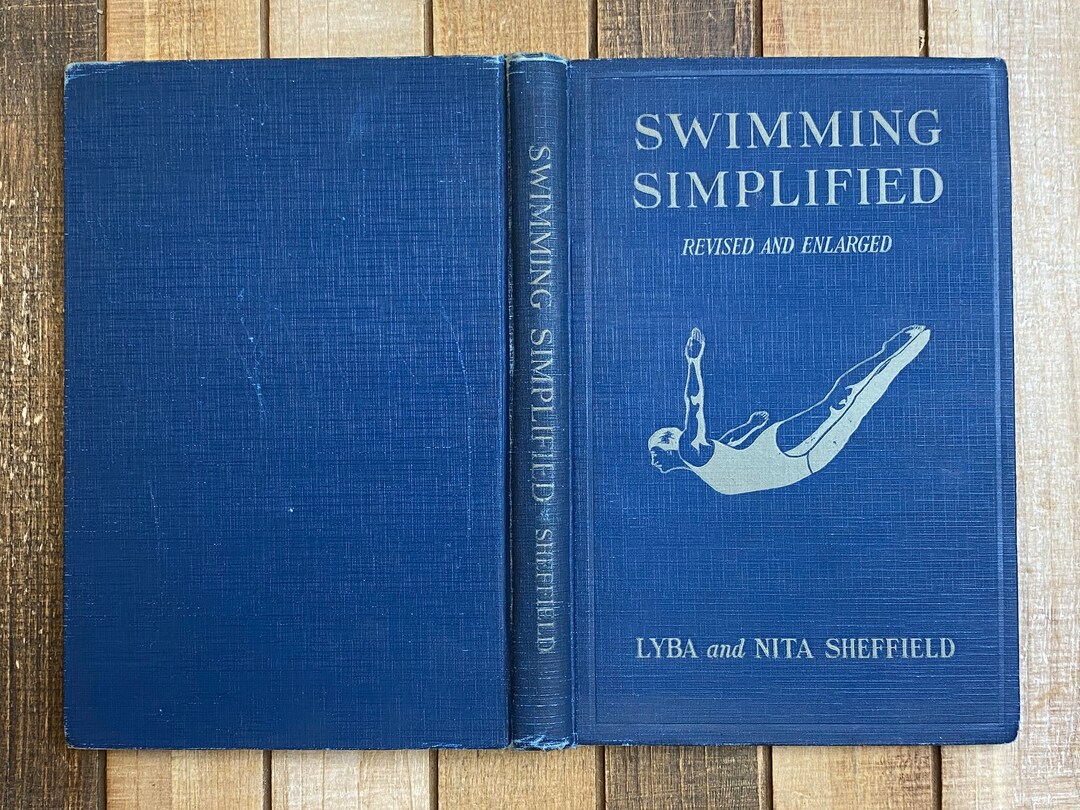 Vintage Swimming Book Swimming Lessons Swimming Pool Swimming ...