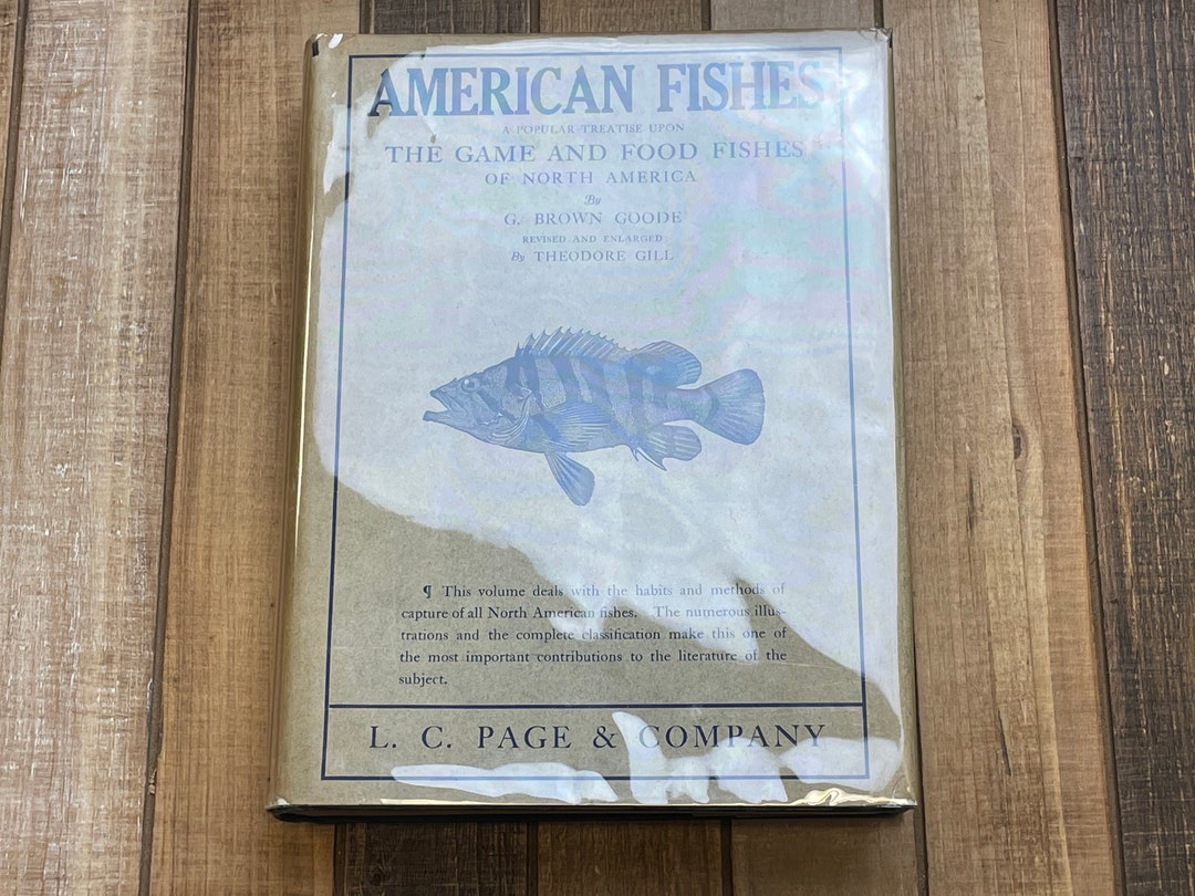 Vintage Fishing Book American Fishes Game and Food Fishes of North ...