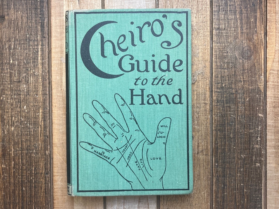 1920s Palmistry Book Vintage Fortune Telling Palm Reading Cheiro's ...