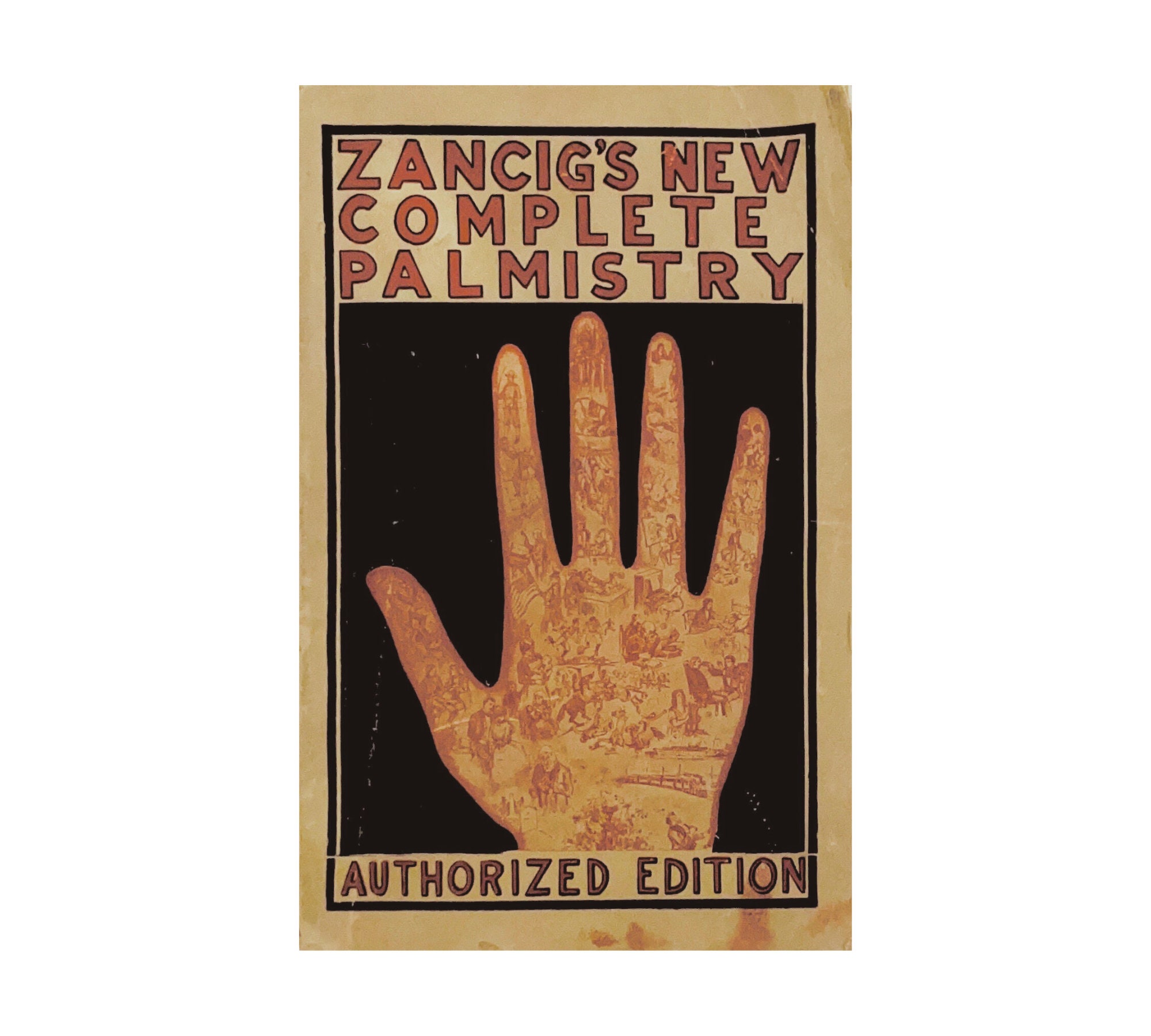 Vintage Palmistry Book Zancigs Complete Palmistry Palm Reading Fortune ...