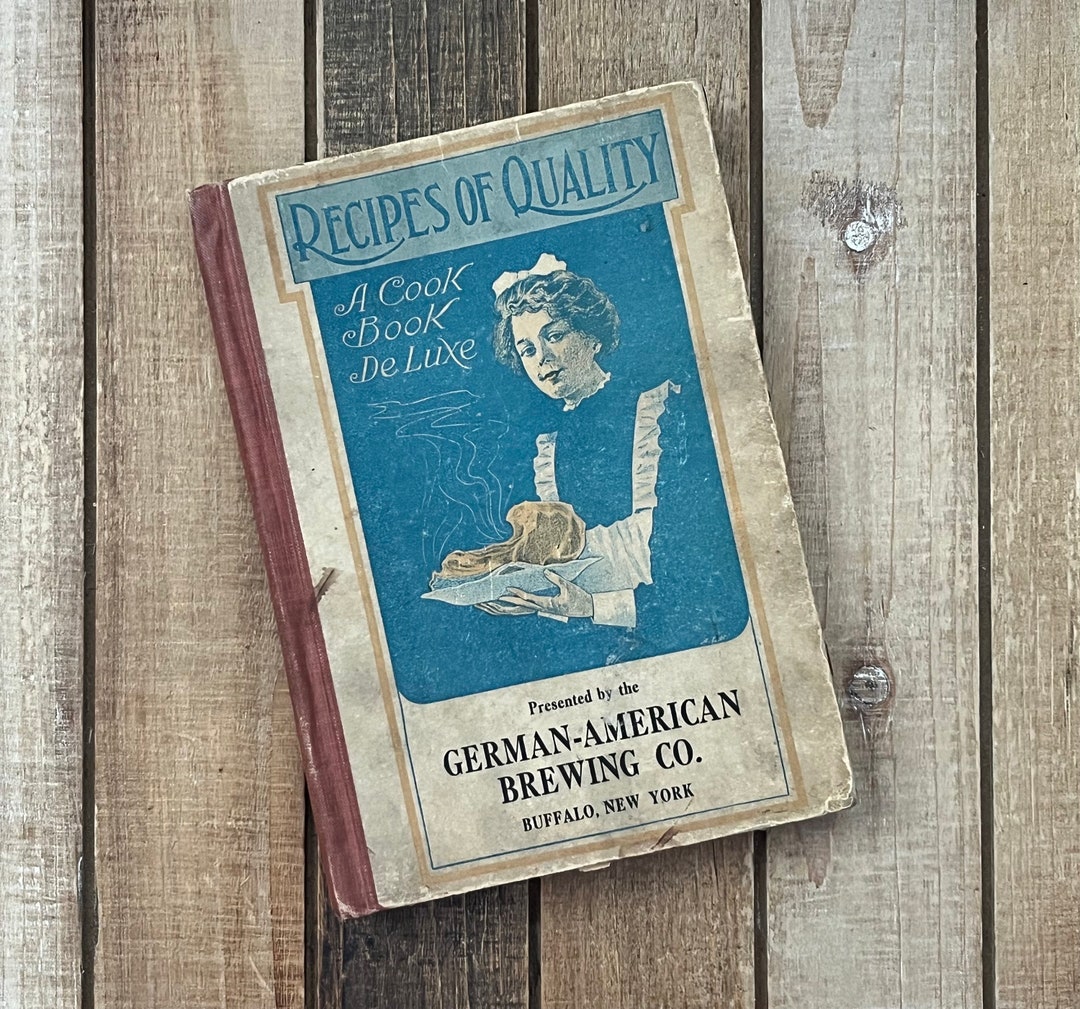 Vintage 1920s Cookbook Retro Kitchen Decor Recipe Book Cooking Baking ...