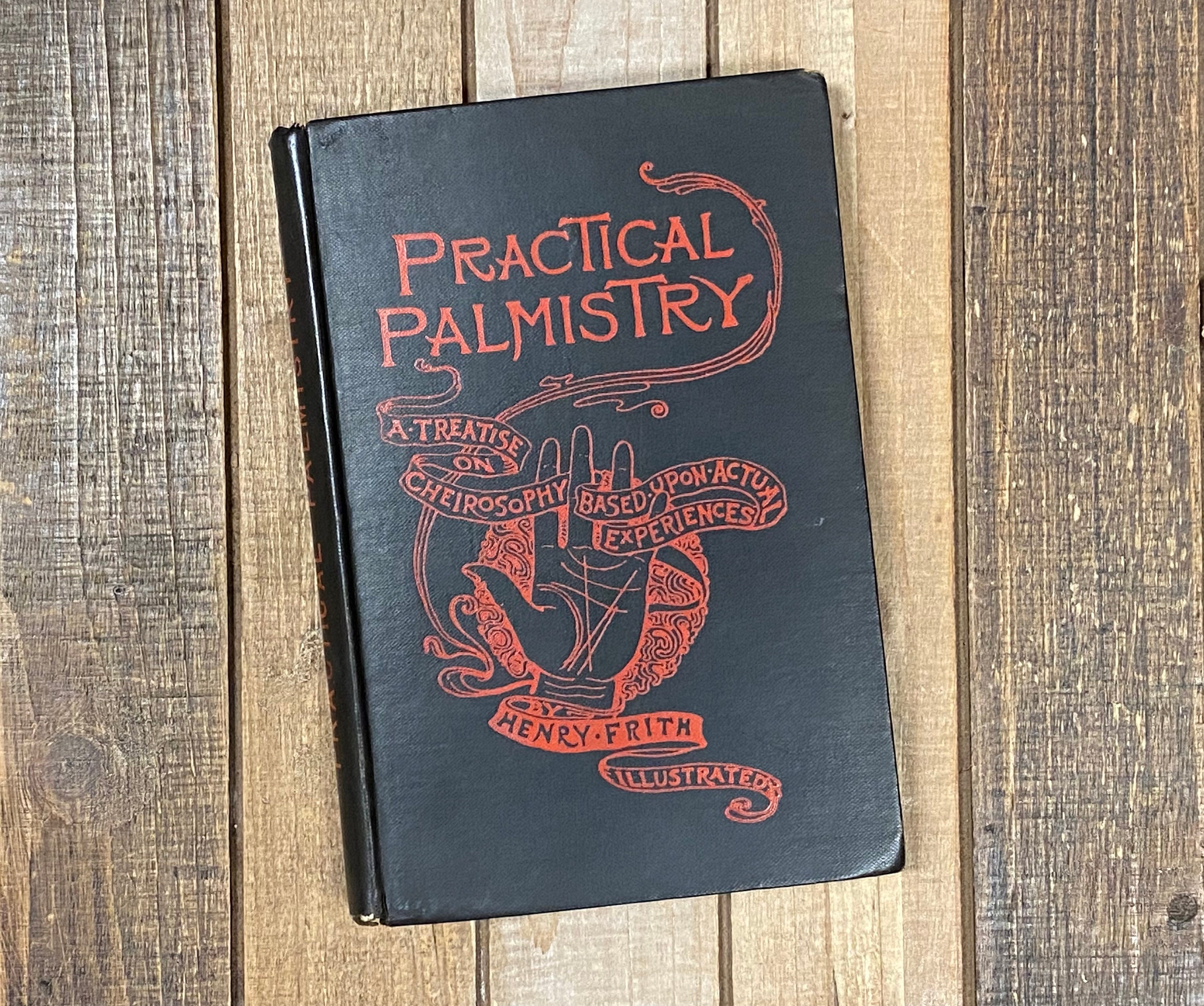 Vintage Palmistry Book Practical Palmistry Palm Reading Occult ...