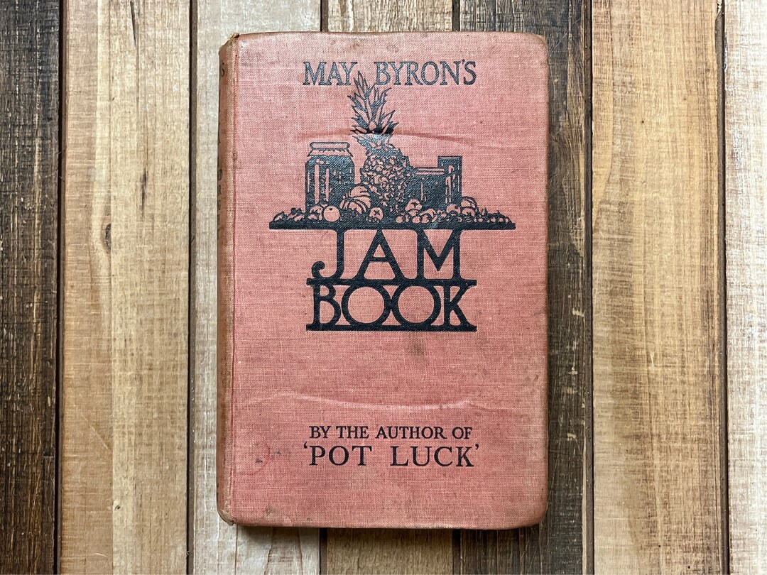 Vintage Cook Book ~ Jam Book ~ Spring Summer Dessert Cookbook Ice Cream ...