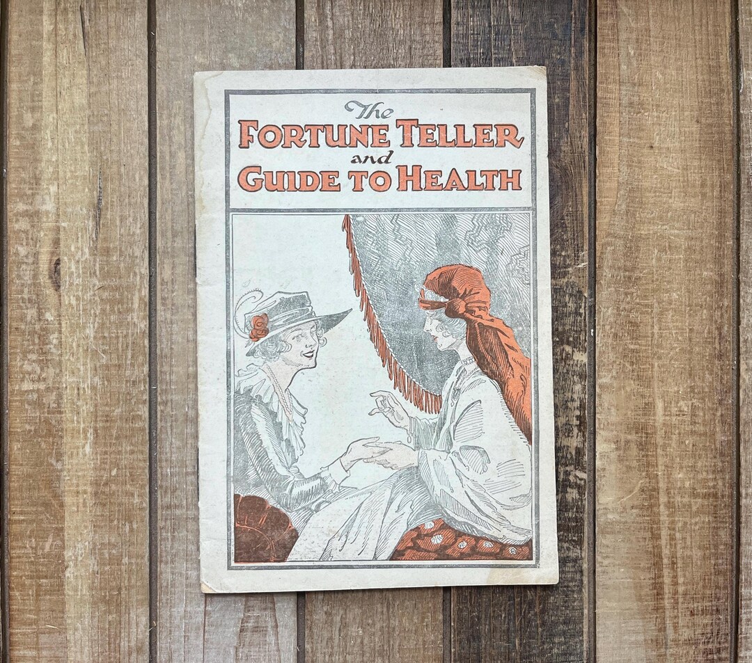 Vintage Fortune Telling and Palmistry Guide Book Mystic Gypsy Palm ...