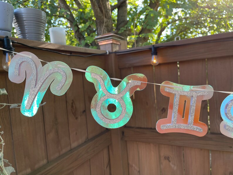 Zodiac Signs Banner Zodiac Season Party Decoration Group - Etsy