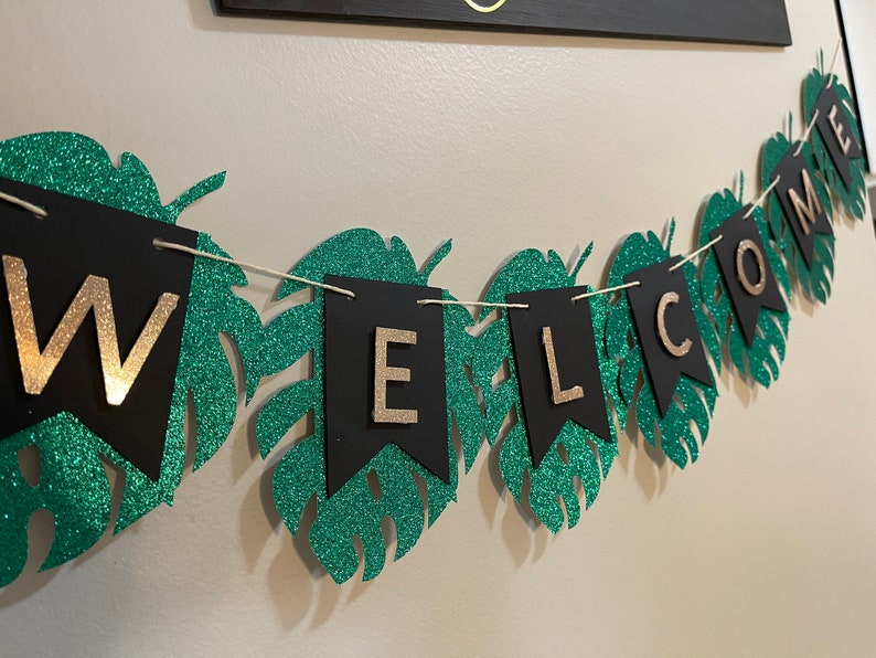 Back to School Decor, Welcome Back Banner, Classroom Decor, Safari ...