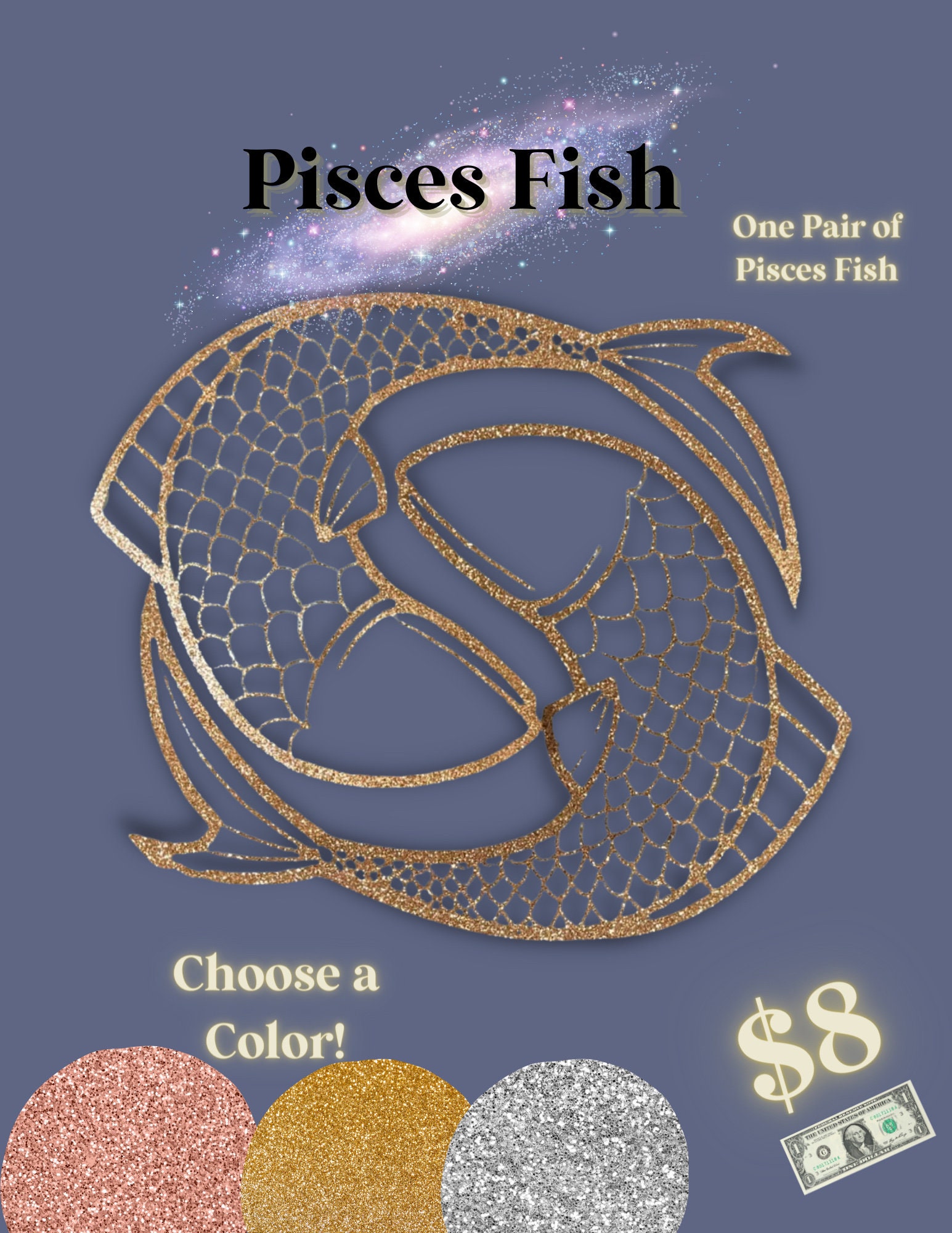 Pisces Fish Part Decoration Zodiac Party Decor Group Birthday Party ...