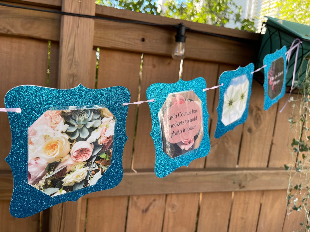 Sparkle Decorations Engagement Photo Display Friends Party Decor Mommy ...