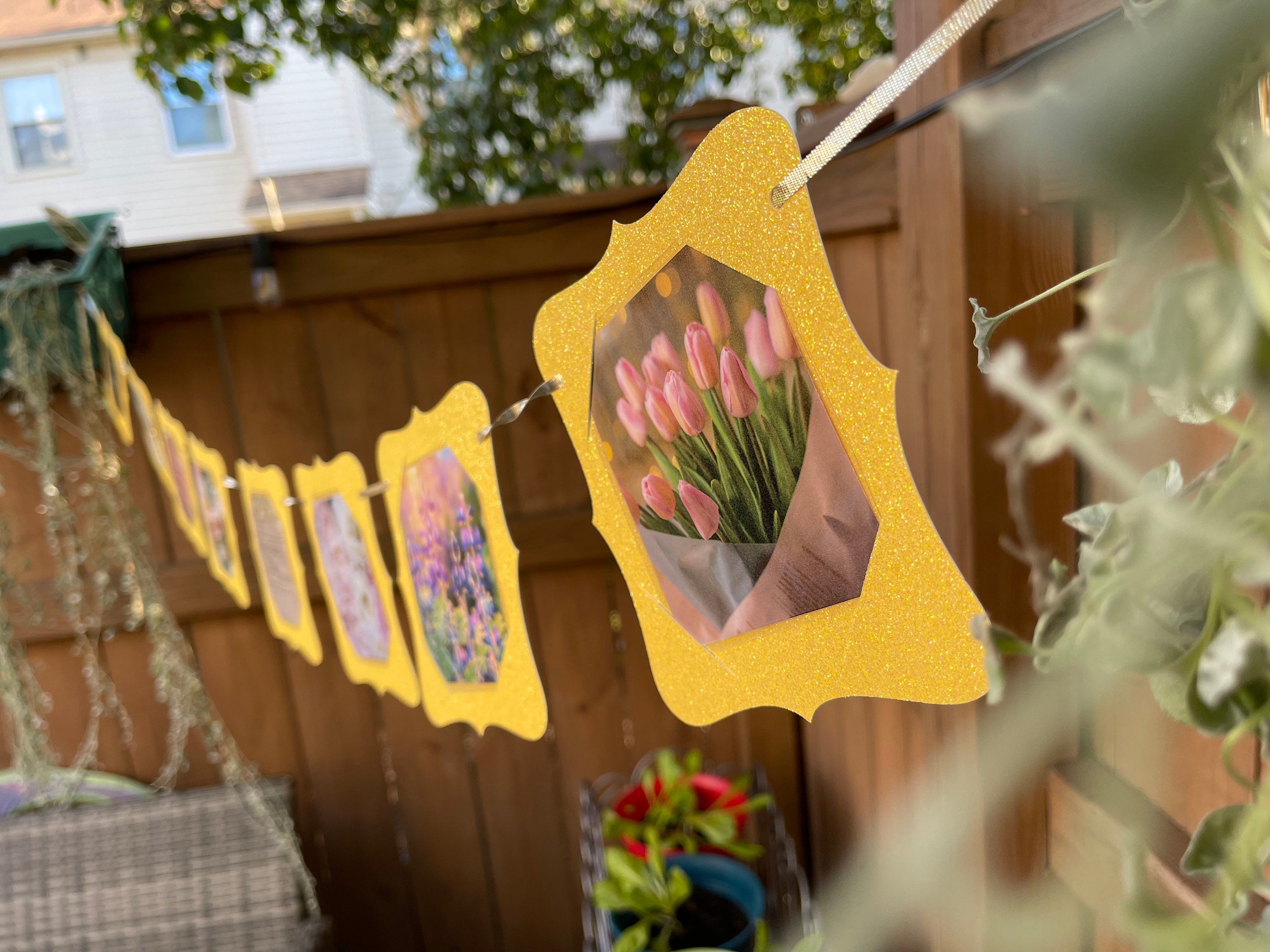 Sparkle Decorations Engagement Photo Display Friends Party - Etsy