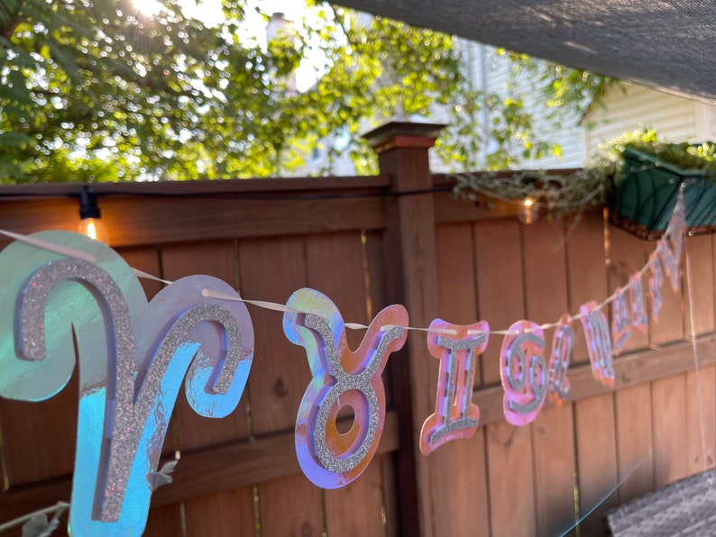 Zodiac Signs Banner Zodiac Season Party Decoration Group - Etsy