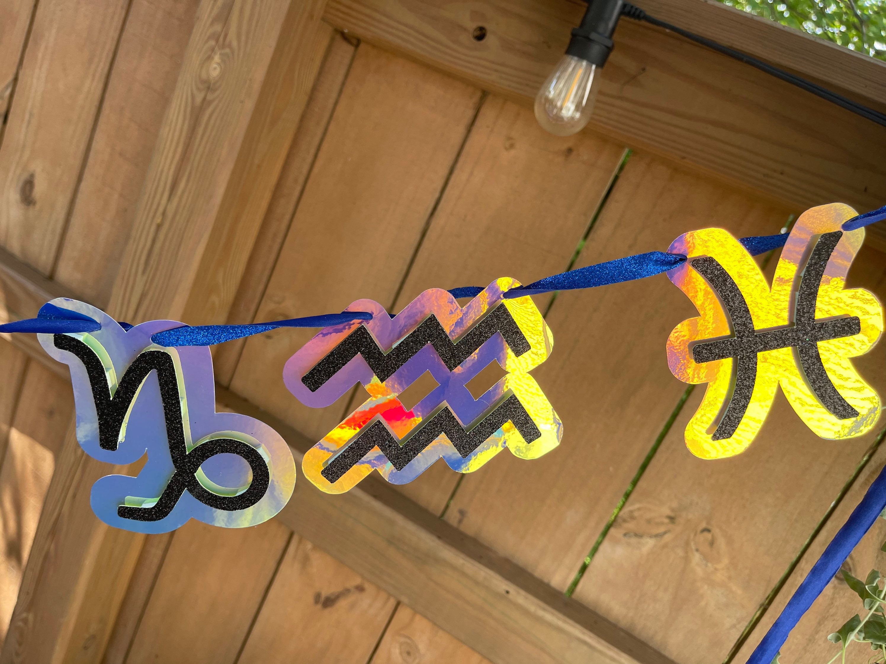Zodiac Signs Banner Zodiac Season Party Decoration Group - Etsy