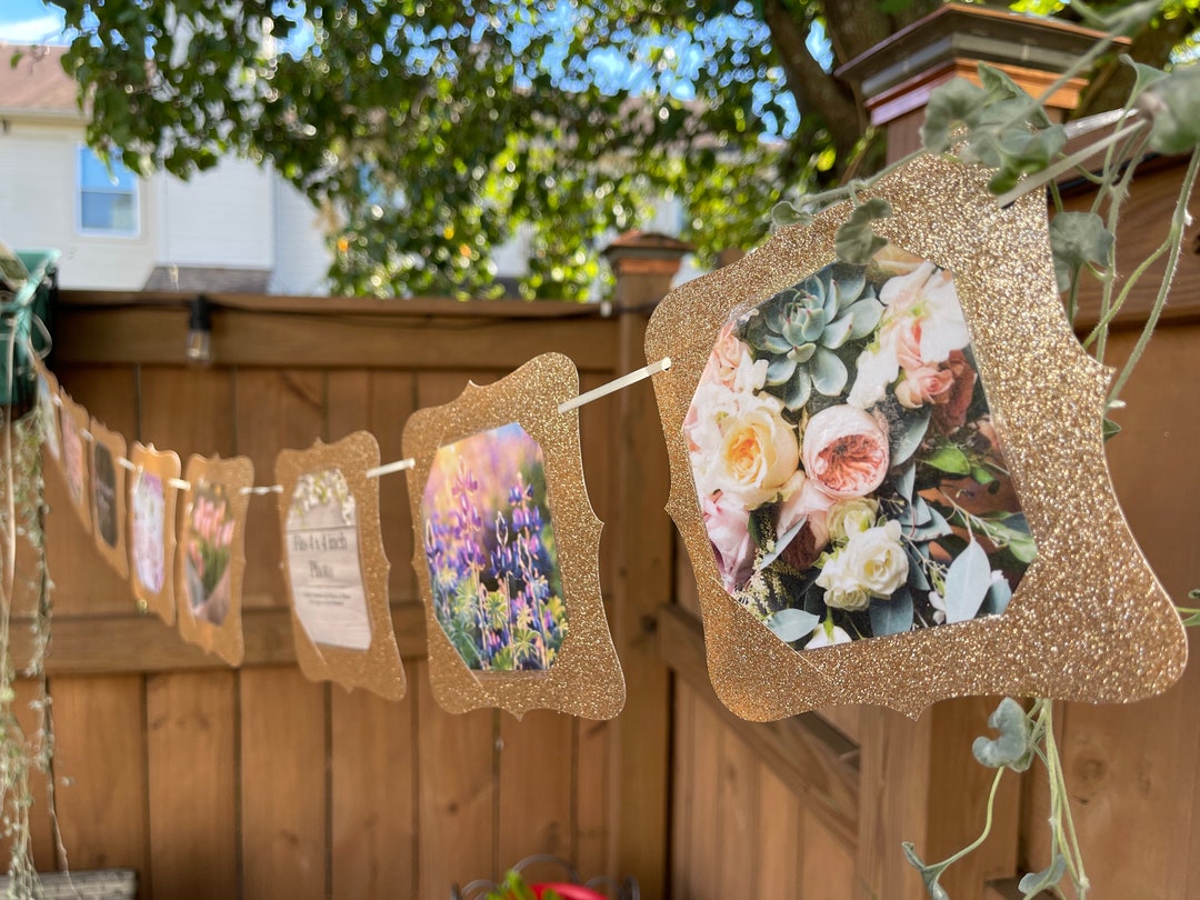 Sparkle Decorations Engagement Photo Display Friends Party Decor Mommy ...