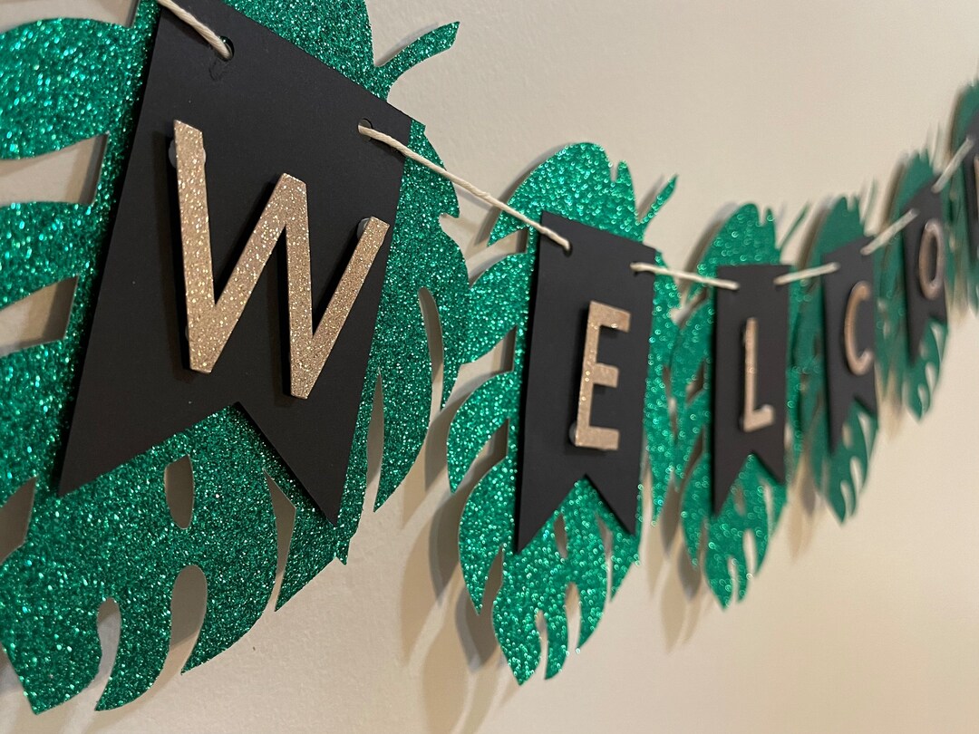 Back to School Decor, Welcome Back Banner, Classroom Decor, Safari ...