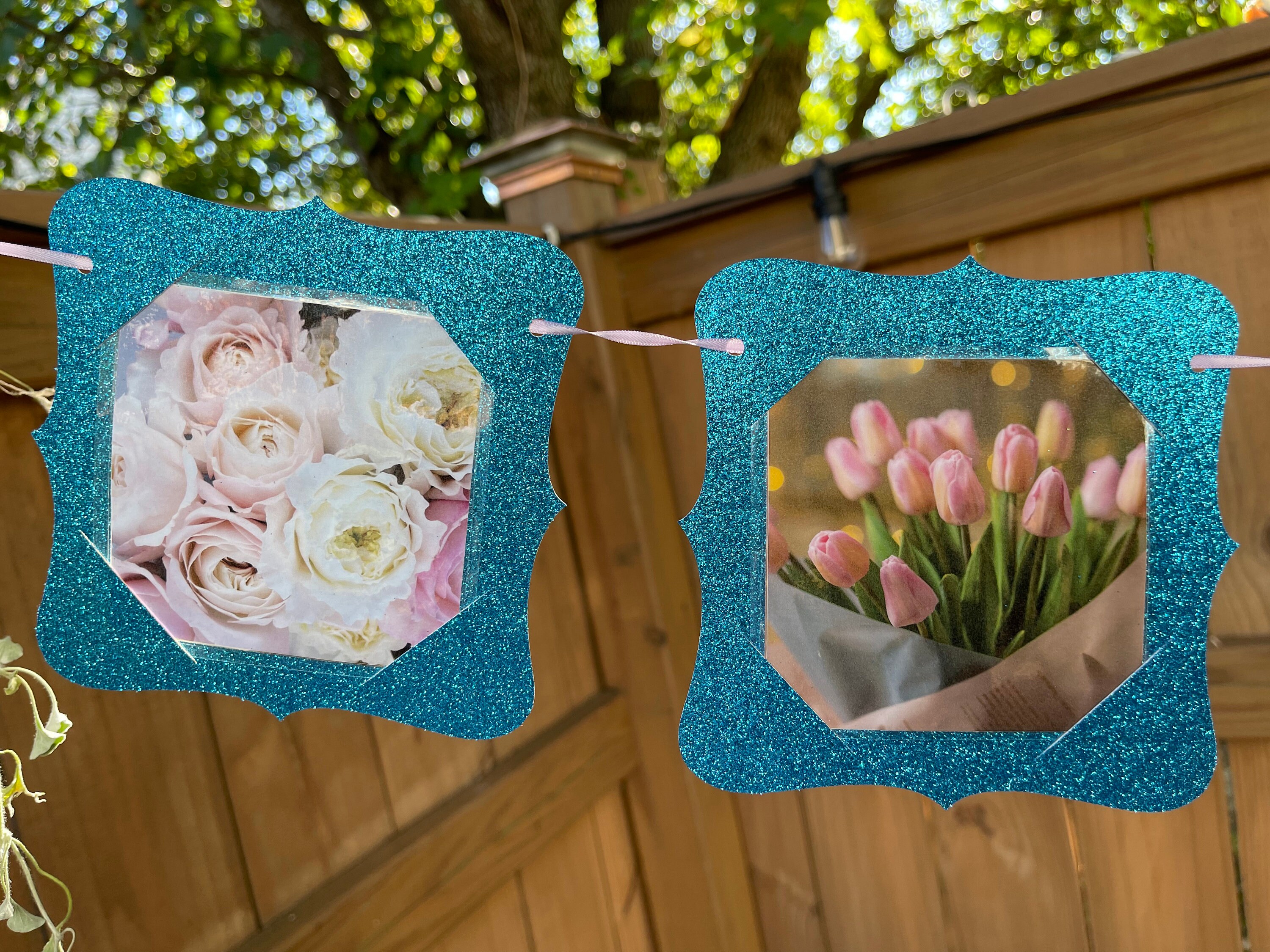 Sparkle Decorations Engagement Photo Display Friends Party Decor Mommy ...