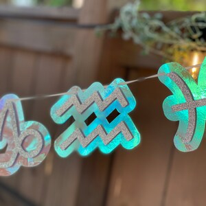 Zodiac Signs Banner Zodiac Season Party Decoration Group Birthday Party ...