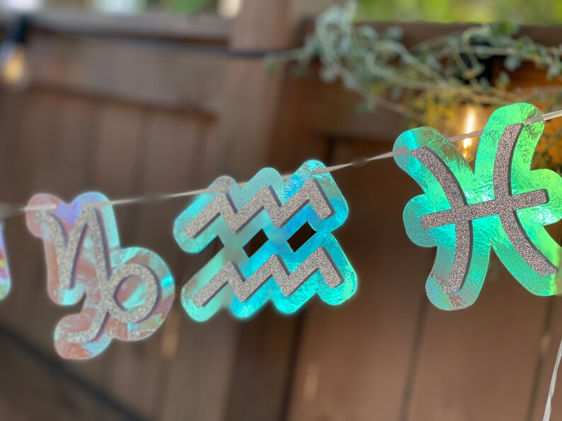 Zodiac Signs Banner Zodiac Season Party Decoration Group - Etsy