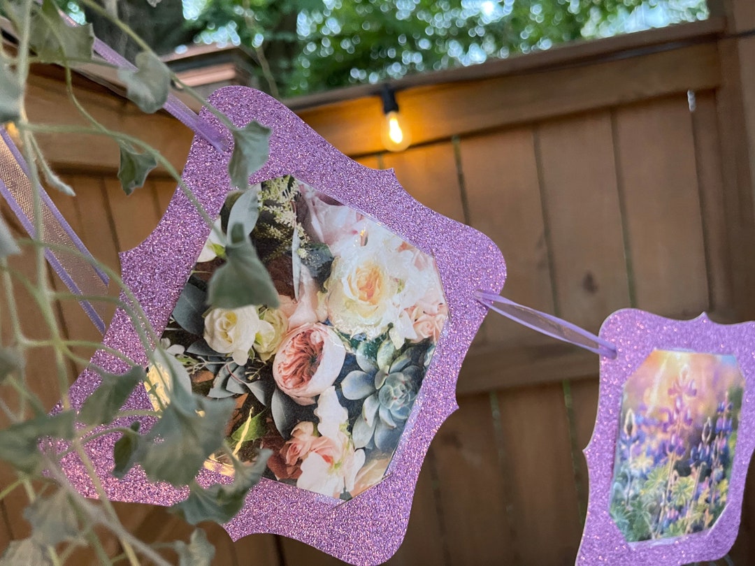 Sparkle Decorations | Engagement Photo Display | Friends Party Decor ...