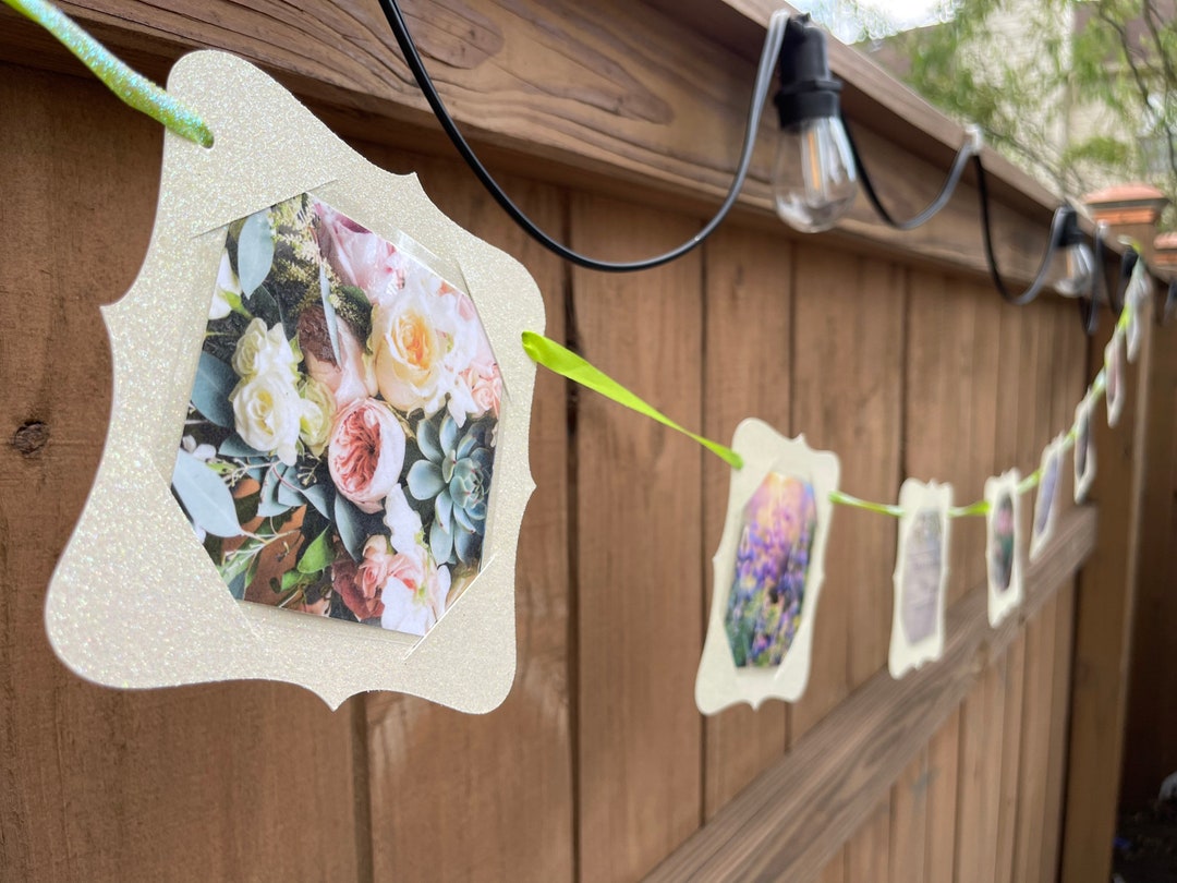 Sparkle Decorations Engagement Photo Display Friends Party Decor Mommy ...