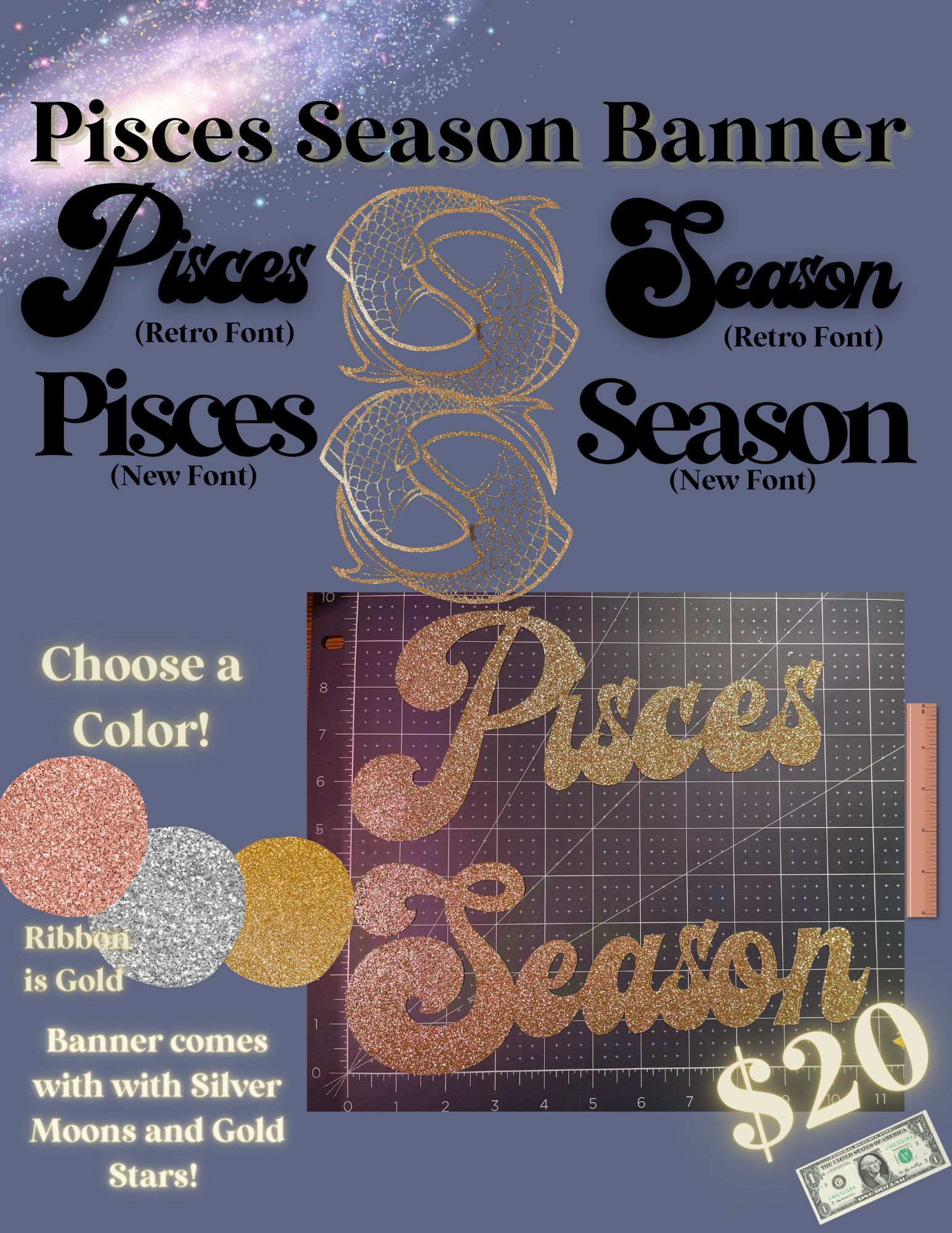 Pisces Fish Part Decoration Zodiac Party Decor Group Birthday Party ...