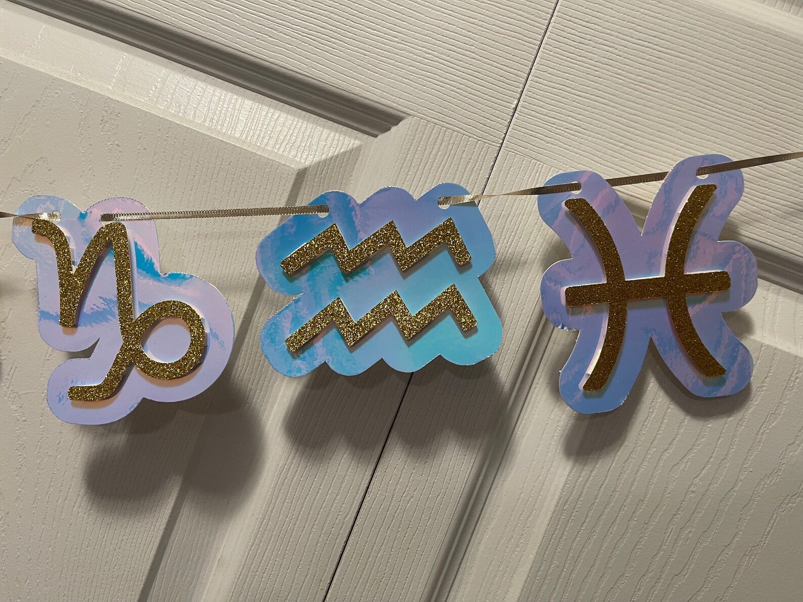 Zodiac Signs Banner Zodiac Season Party Decoration Group Birthday Party ...