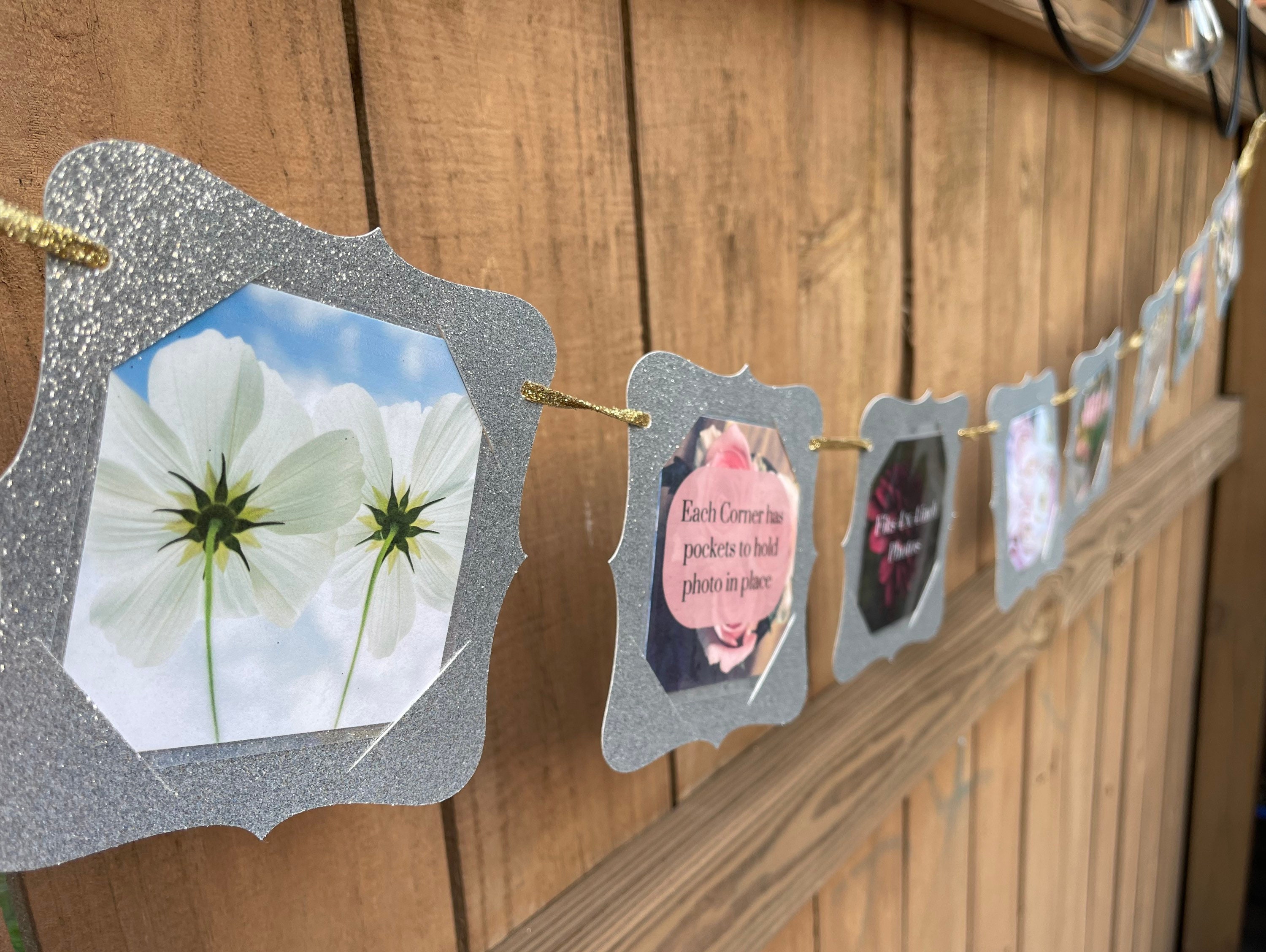 Sparkle Decorations Engagement Photo Display Friends Party Decor Mommy ...