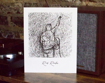 Growing Flowers Zach Bryan Art Print 8x10 - Etsy