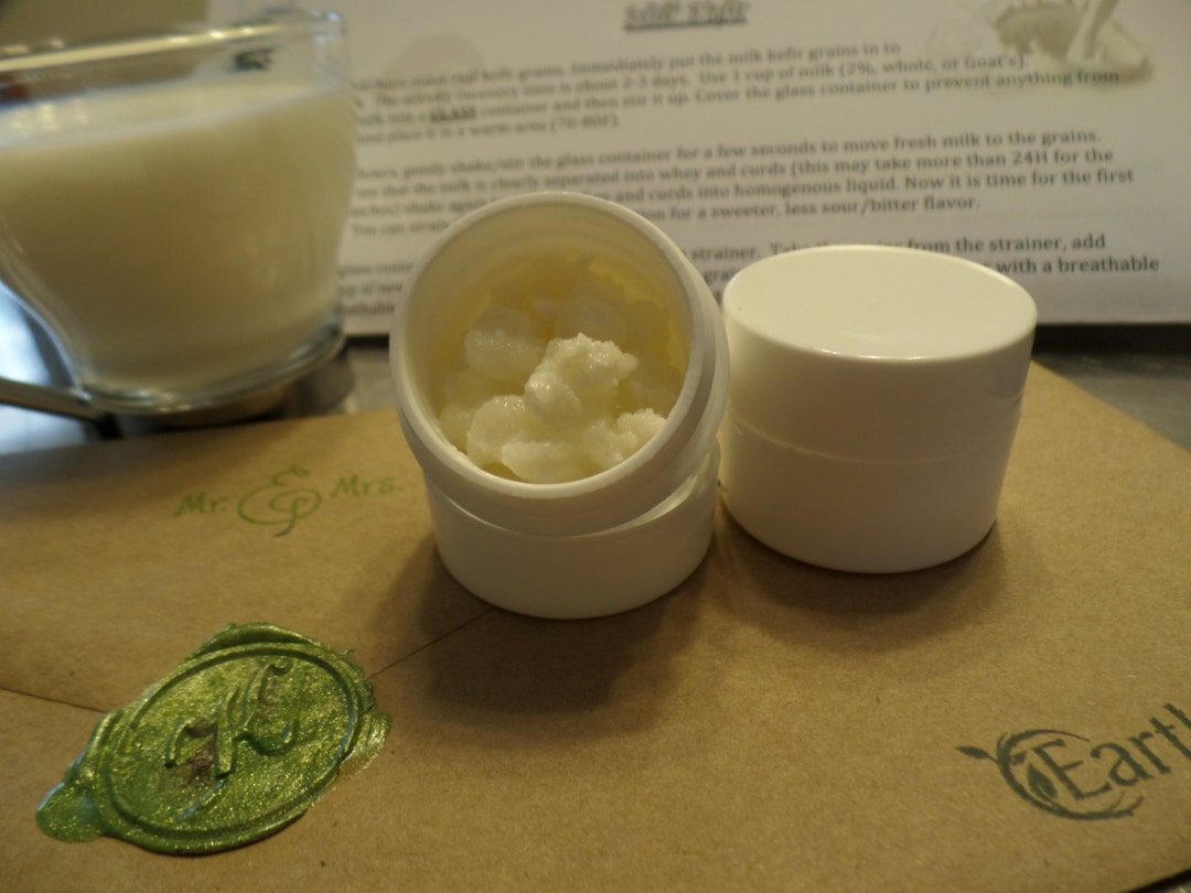 Live Milk Kefir Grains, Natural Probiotic Culture (1/2 Tsp) - Etsy