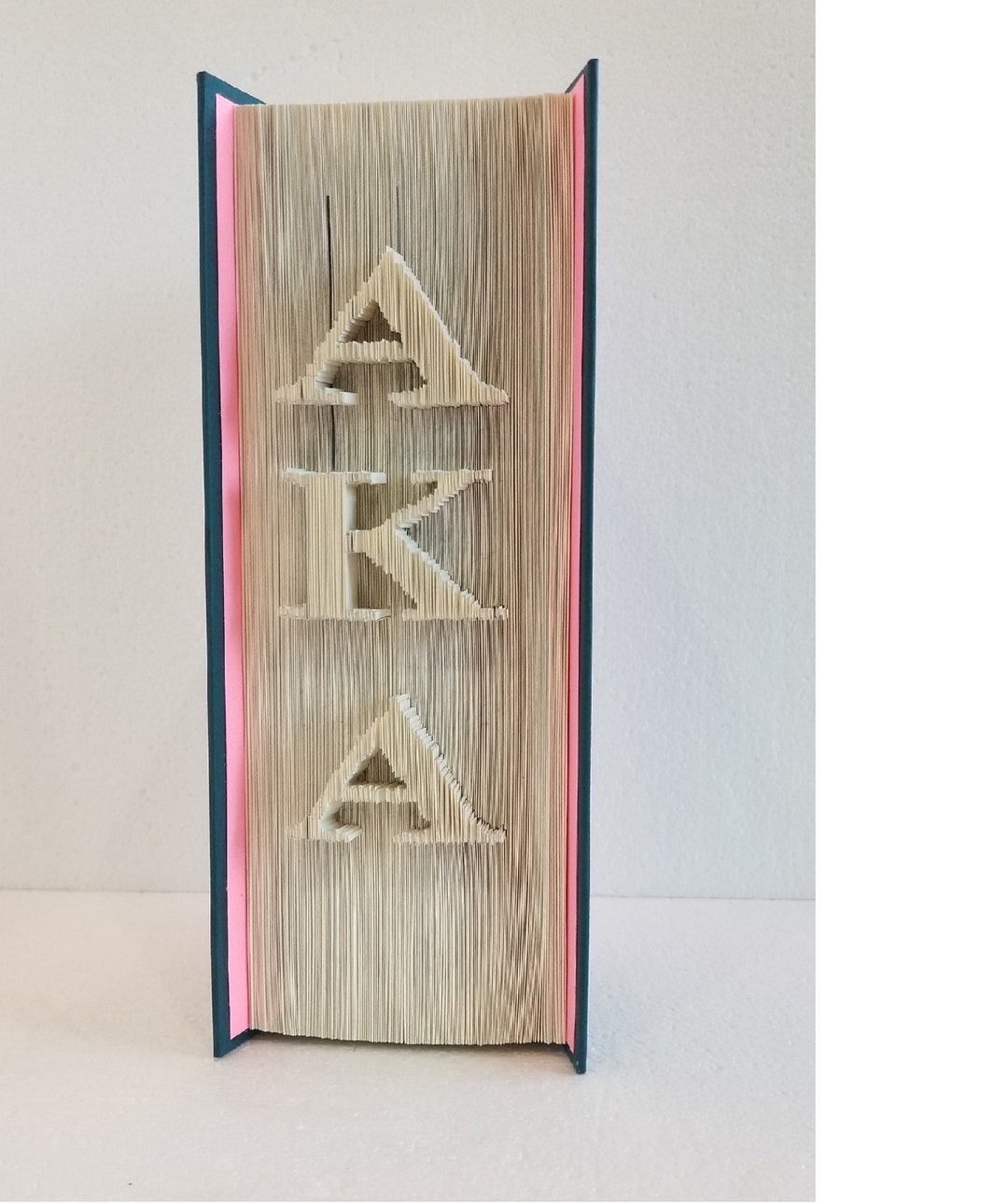 Alpha Kappa Alpha (ΑΚΑ) - Greek-letters, Vertical Sculptured, Unique ...