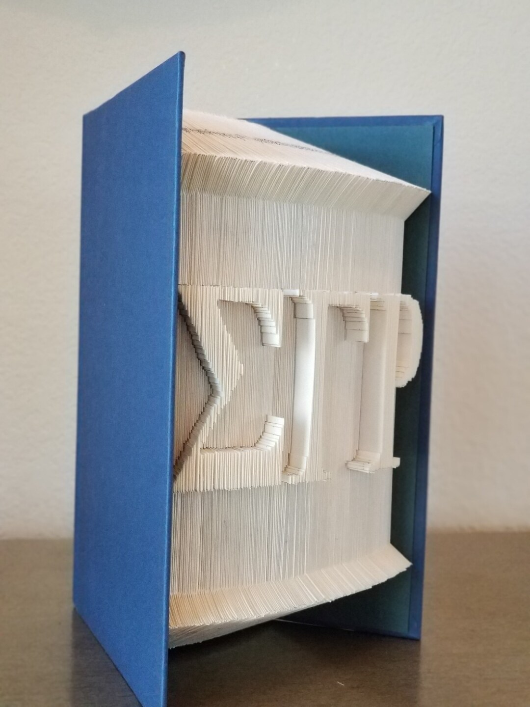 Sigma Gamma Rho Greek Letters Sculptured and Folded Book Art. Unique ...