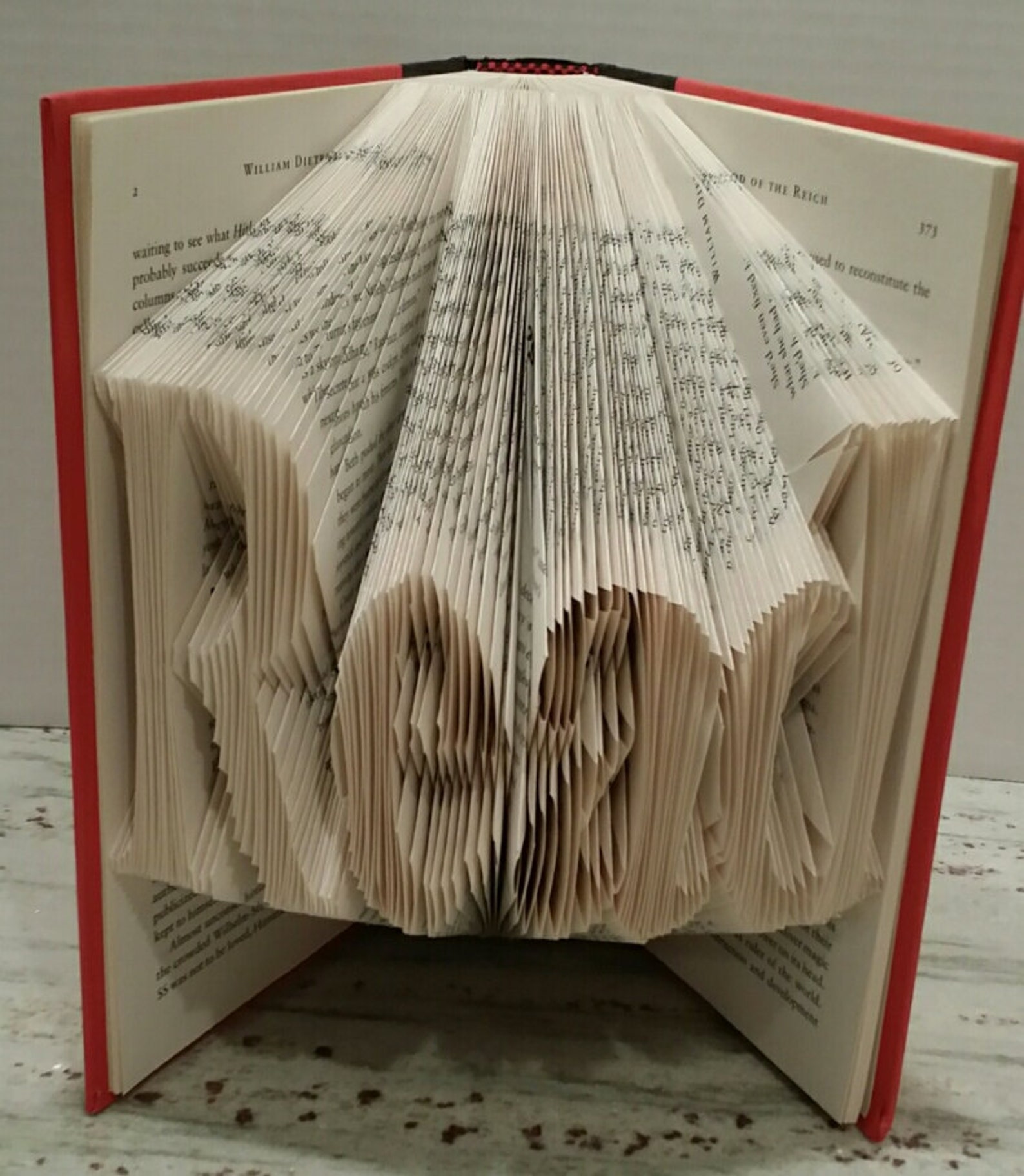 READ - Folded Book Art, Unique Teacher or Graduation Gift, Handmade ...