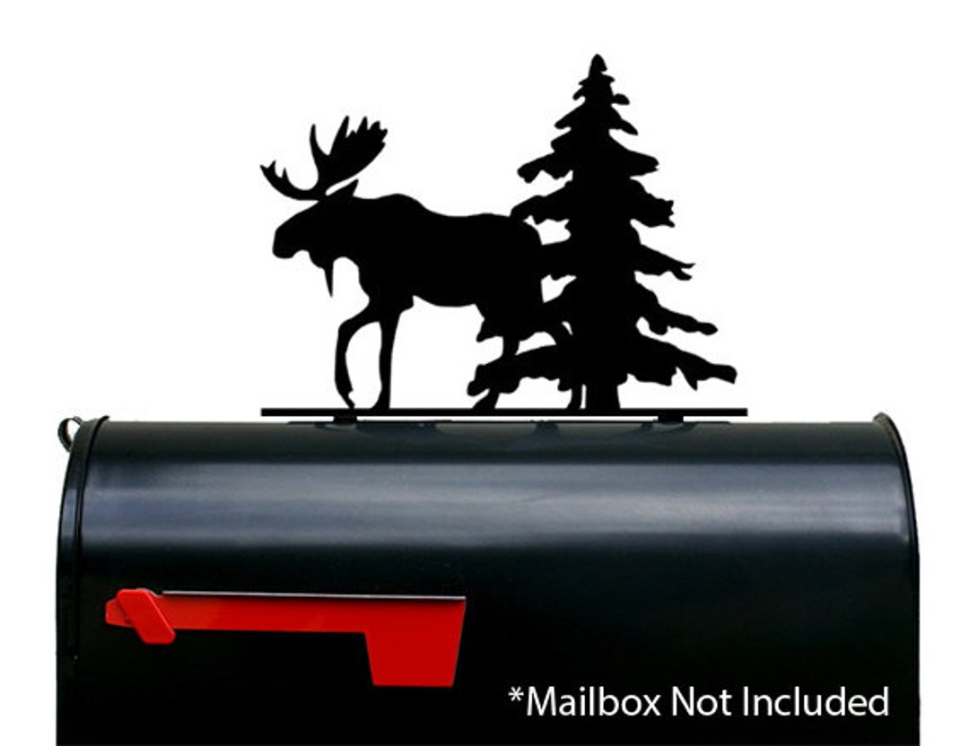 Moose Mailbox Topper / Plaque / Sign - Etsy