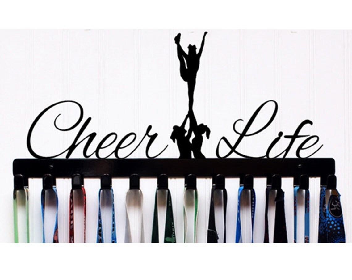 Cheer Life Cheerleading 12 Hook Metal Medal Holder Color - Etsy