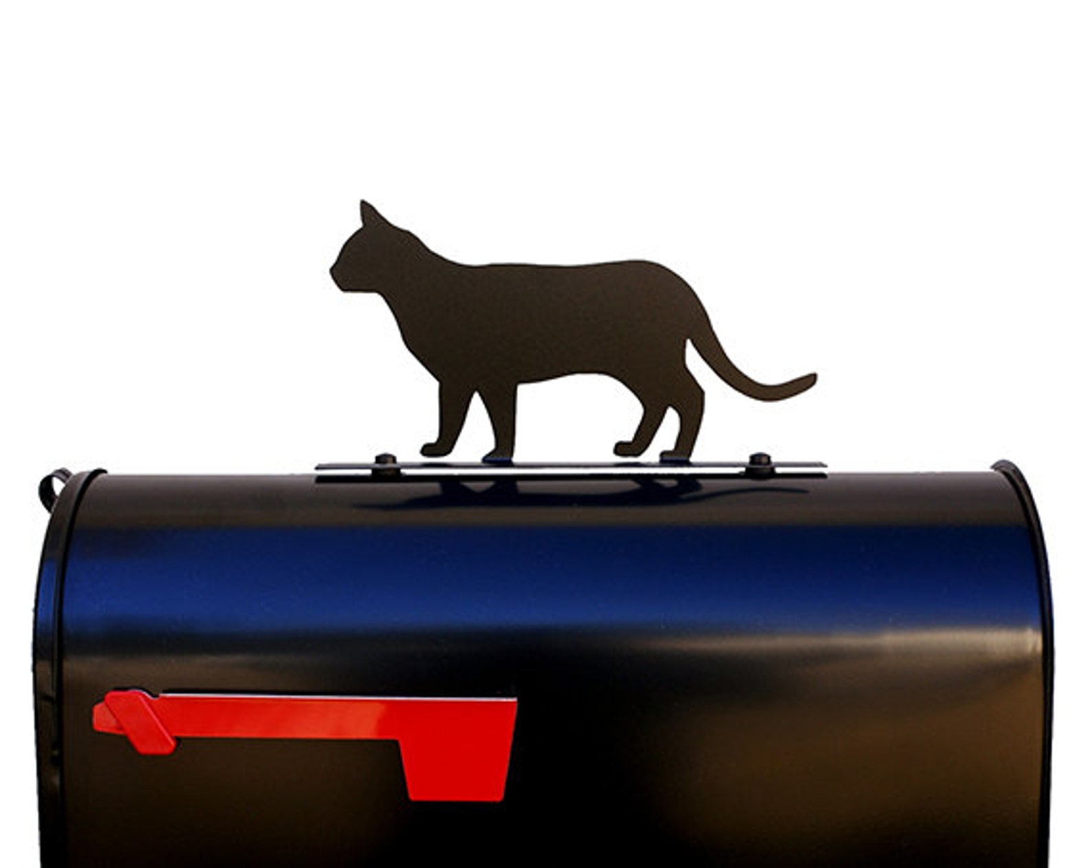 Walking Cat Mailbox Topper / Sign / Plaque Powder Coated - Etsy