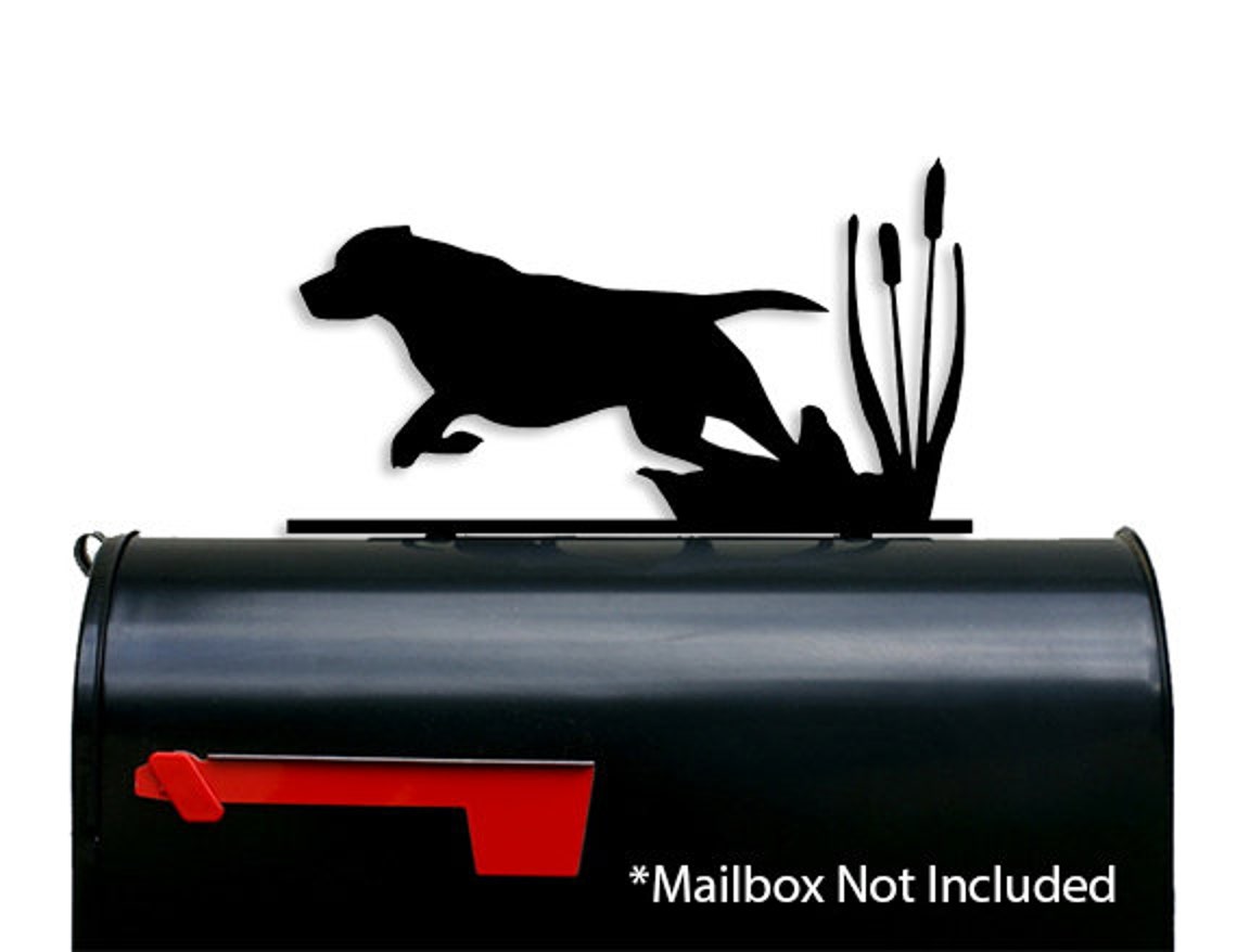 Dog Hunting Mailbox Topper / Sign / Plaque Mail Box - Etsy