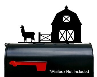 Cow and Calf Metal Mailbox Topper / Sign Hardware Included | Etsy