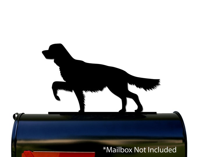 English Setter Dog Metal Mailbox Topper / Sign - Hardware Included - Etsy