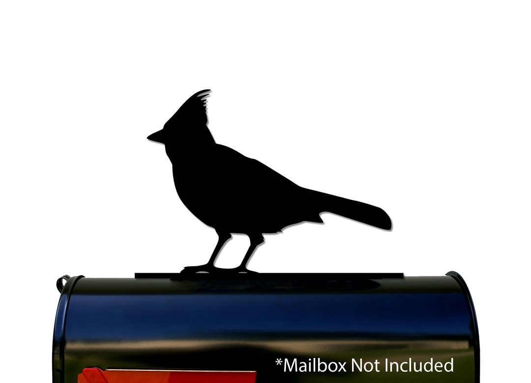 Cardinal Bird - Metal Mailbox Topper / Sign - Hardware Included - Etsy
