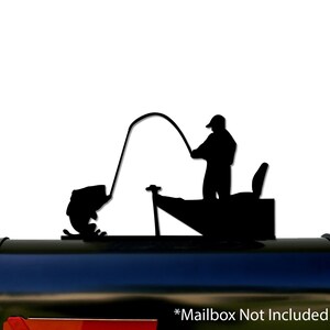 Fisherman Mailbox Topper / Sign Bass Hardware Included | Etsy