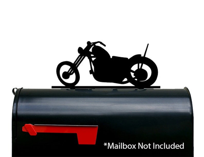 Motorcycle Mailbox Topper / Plaque / Sign - Etsy