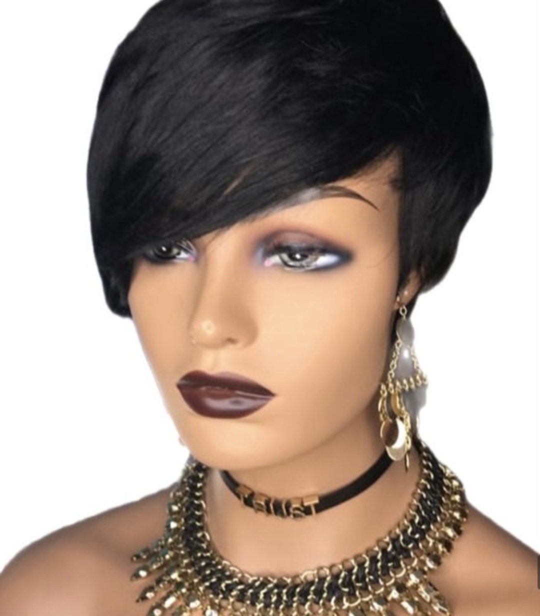 Pixie Style 6 Inch Human Wig - Etsy