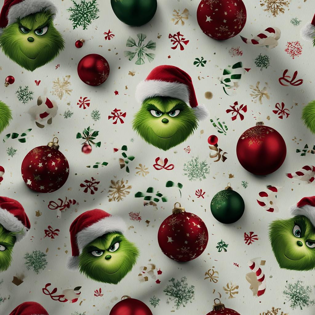 Grinch Holiday Print Designs - Etsy