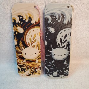 Axolotl Bookmarks Set of 2 - Etsy