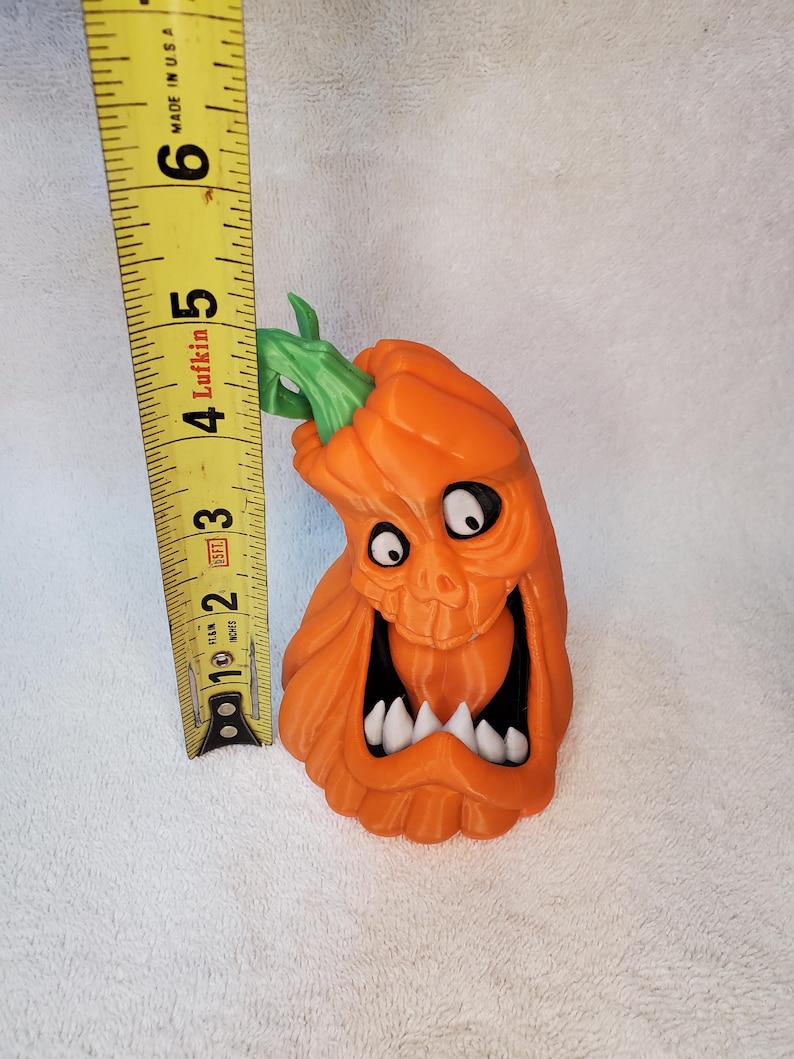 3D Printed Jack-o'-lantern Set: Spooky Halloween Table Decor - Etsy