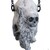 Vampire Bat Crystal Skull Pendant Black - Etsy