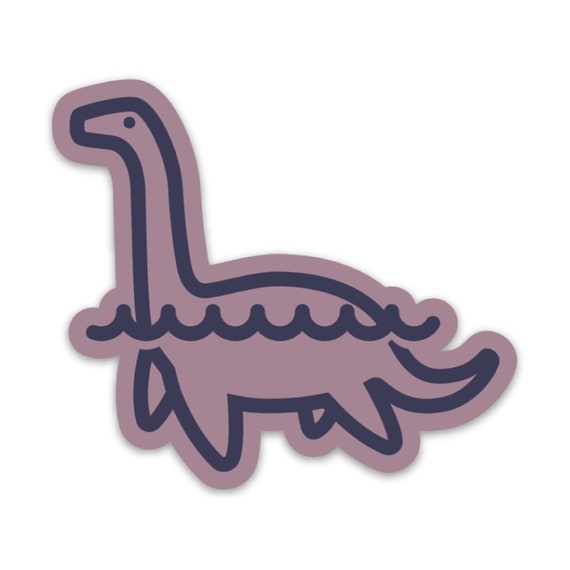 Nessie sticker | Etsy
