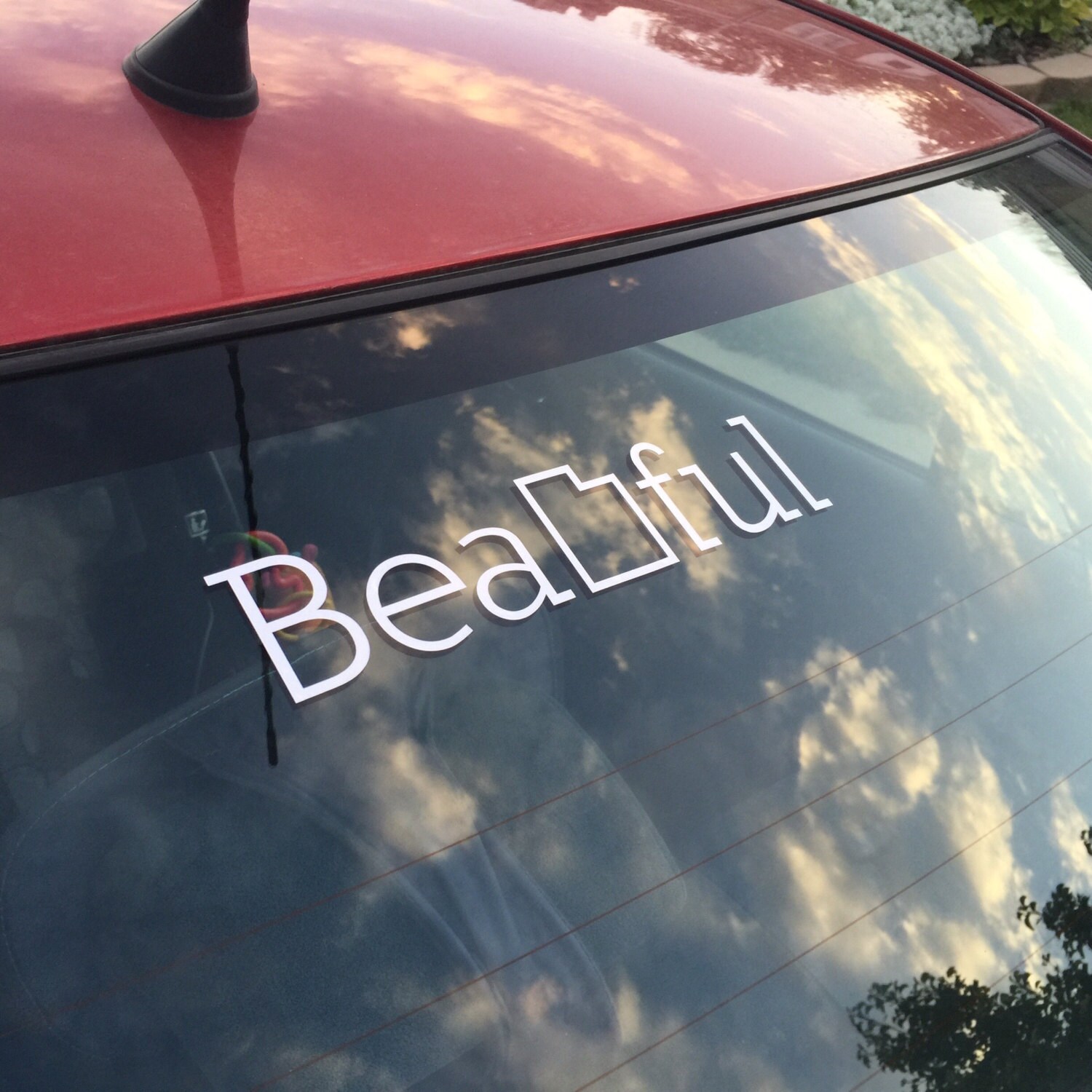 Bea-utah-ful Decal - Etsy